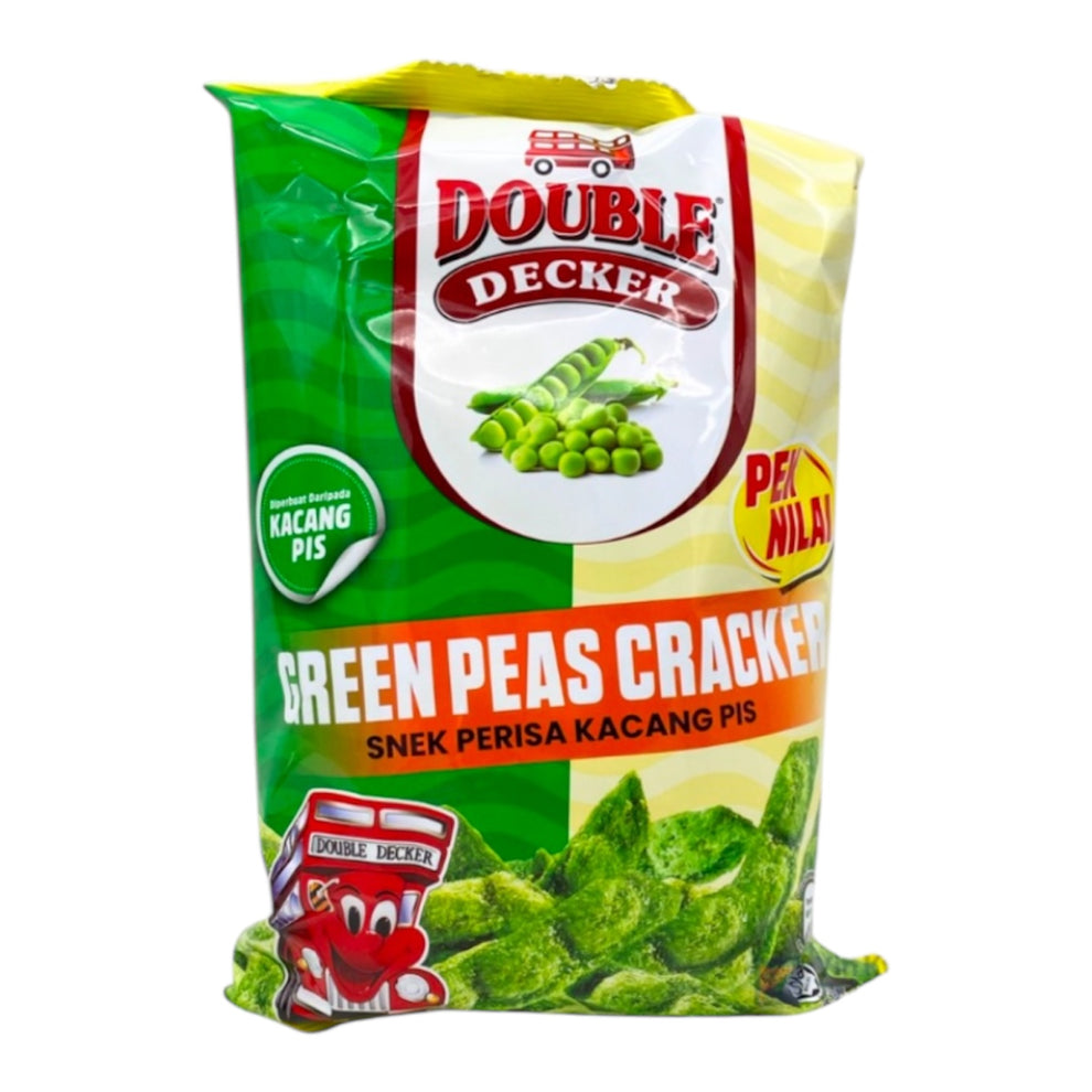 Double Decker Green Peas Cracker 80g x 10 – Asean Delights